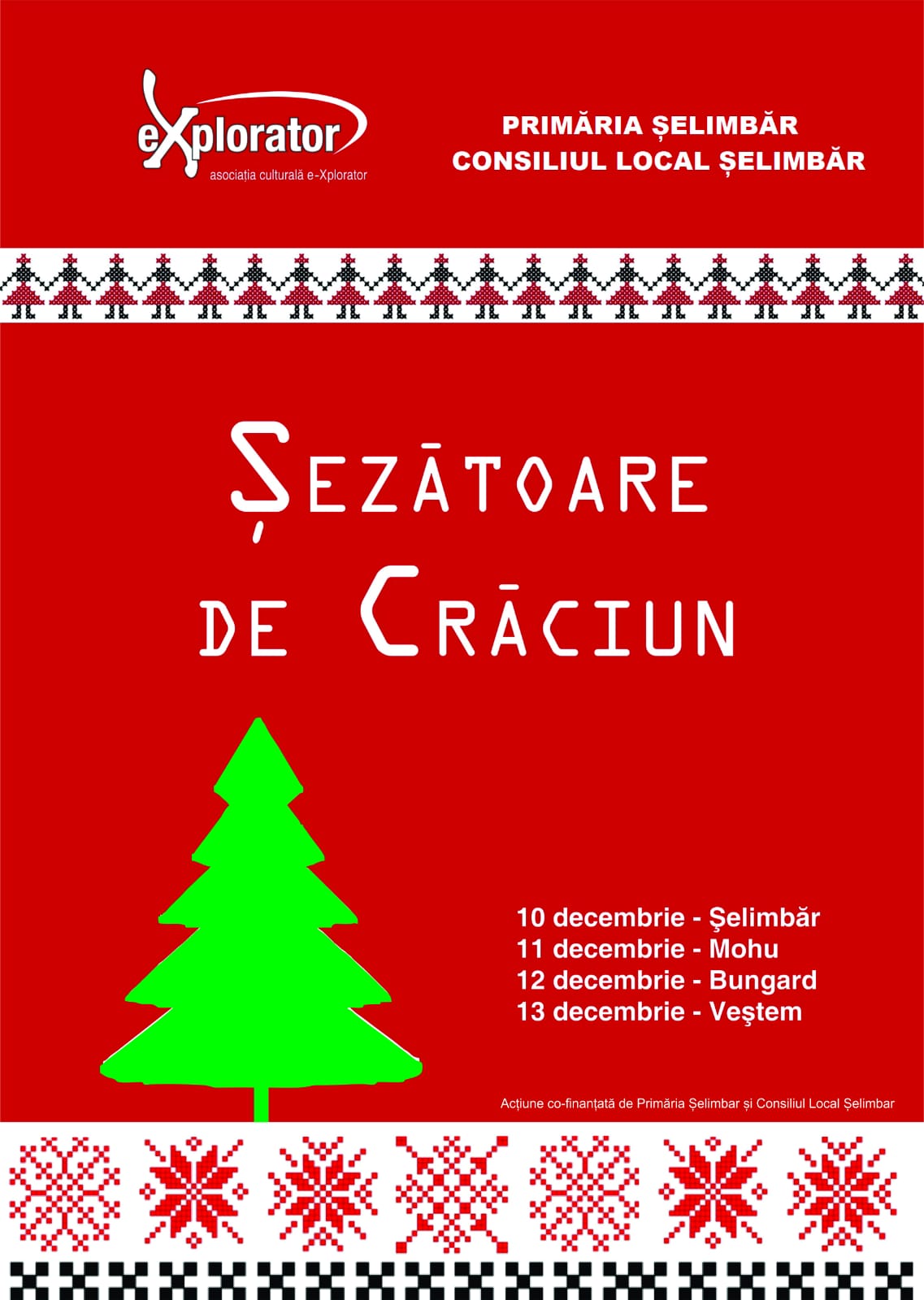 Sezatoare de Craciun - Primaria Selimbar